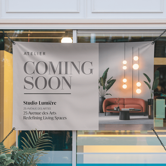 Coming Soon Banners | 360onlineprint