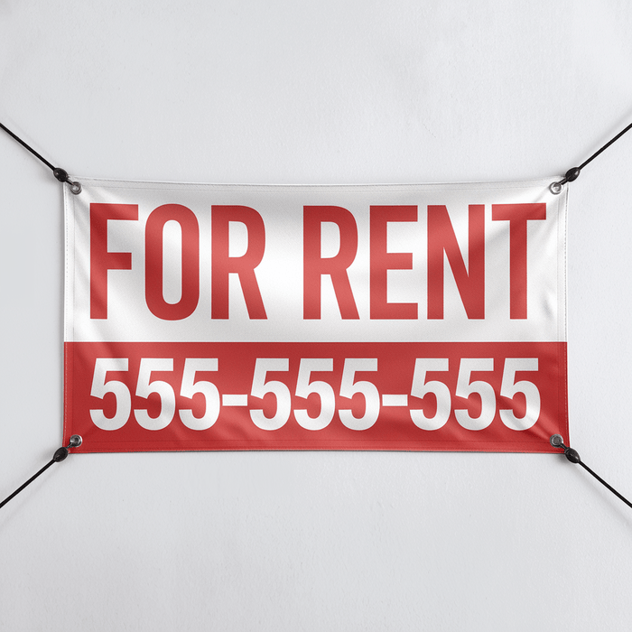 For Rent Banners | 360onlineprint