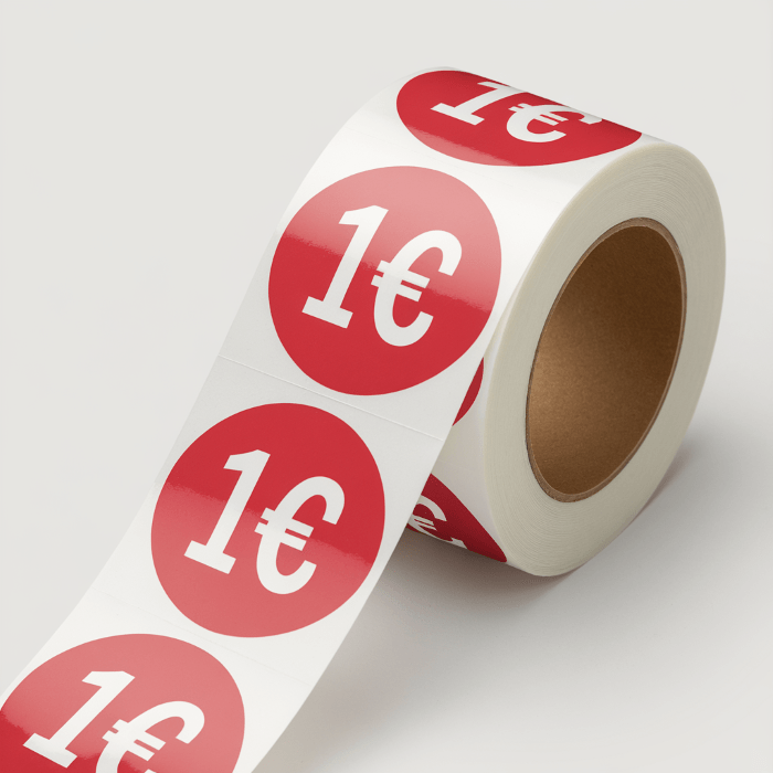 Personalised Stickers: 500 for £11.51 | BIZAY