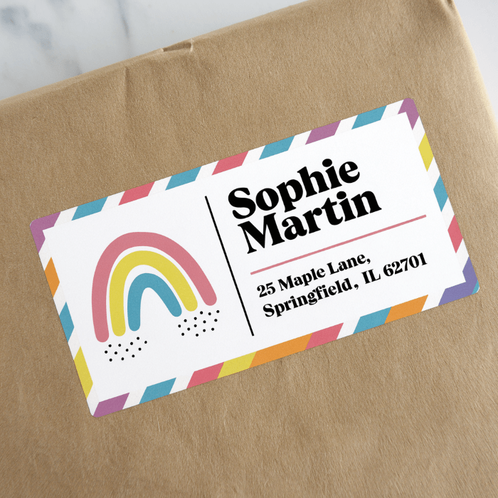 Personalised Stickers: 500 for £16.92 | BIZAY