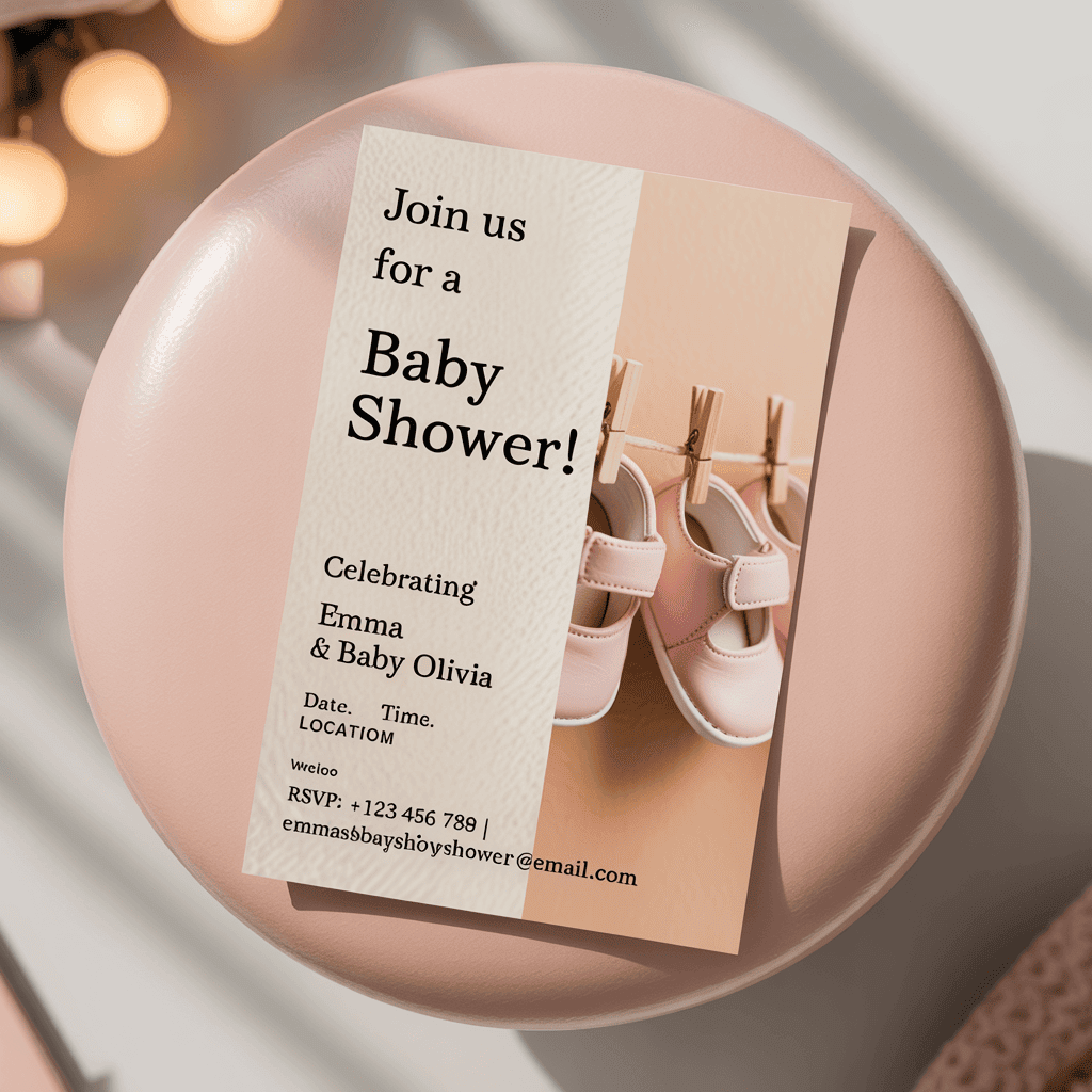 Baby Shower Flyers | 360onlineprint