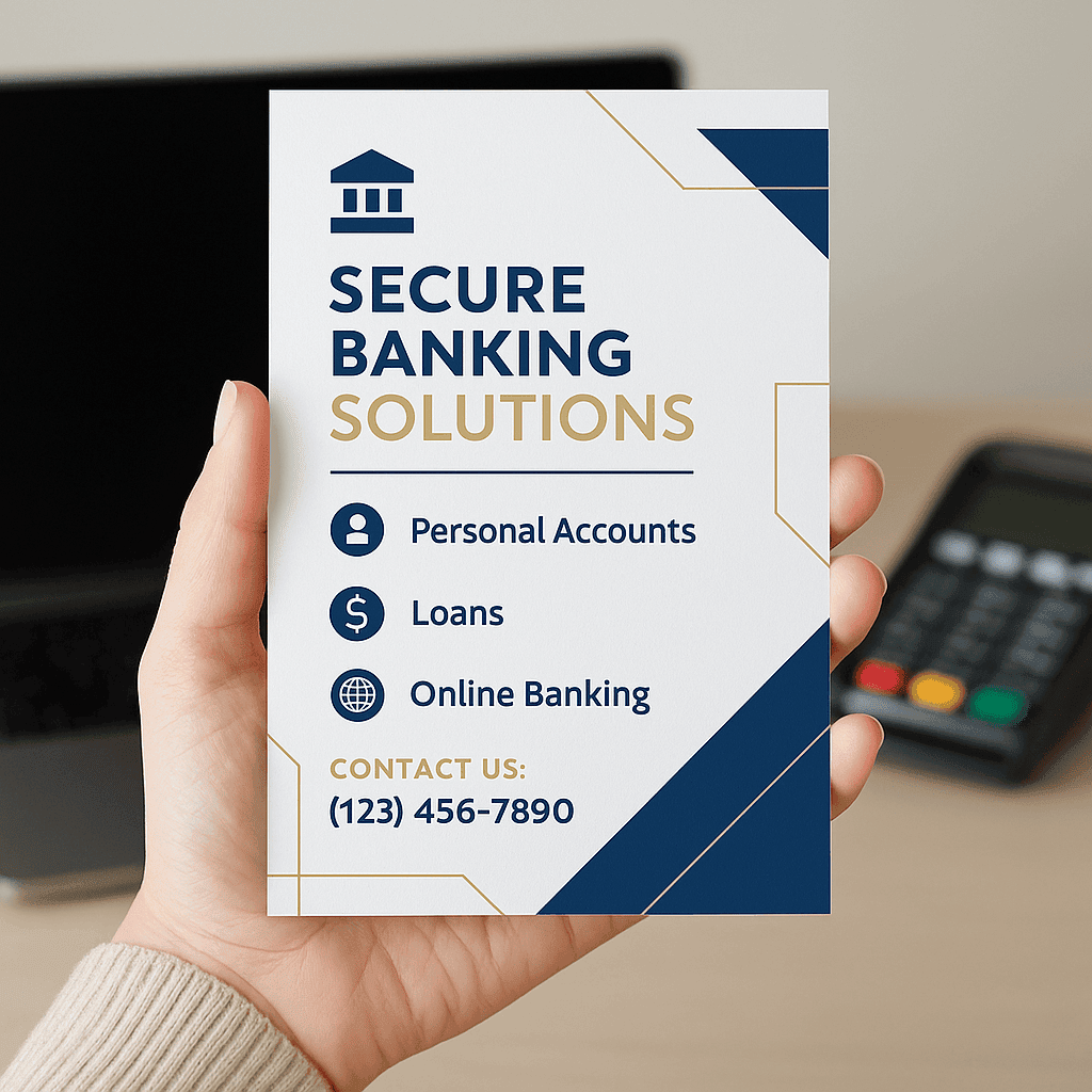 Banking Flyers | 360onlineprint