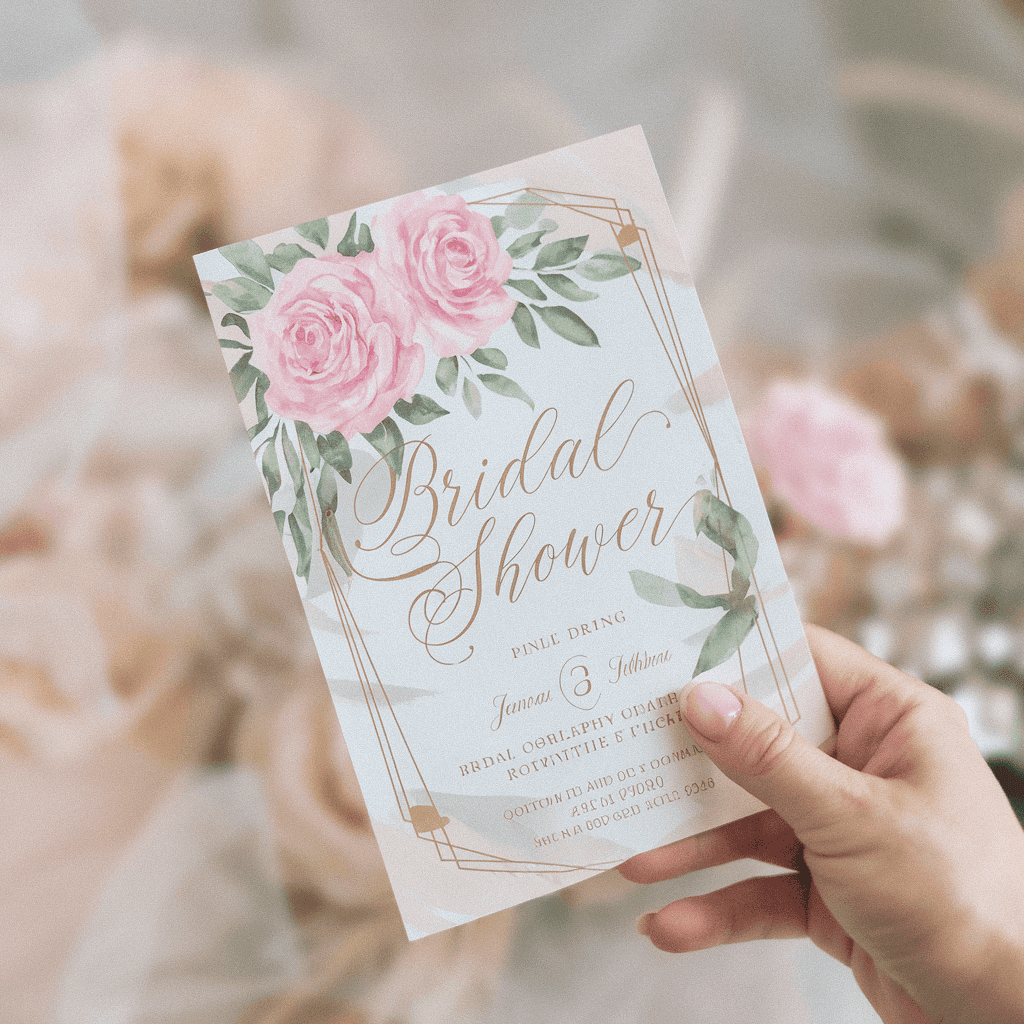 Bridal Shower Invitations Flyers | BIZAY