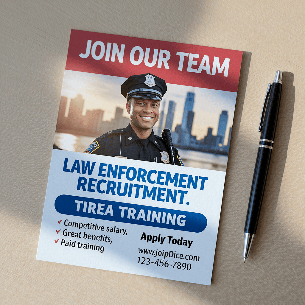 Law Enforcement Flyers | BIZAY