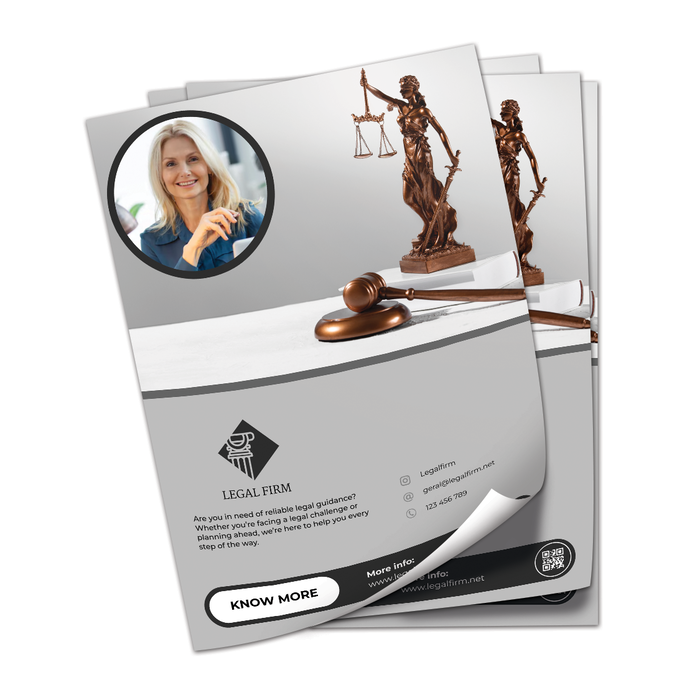 Lawyer & Attorney Flyers | 360onlineprint
