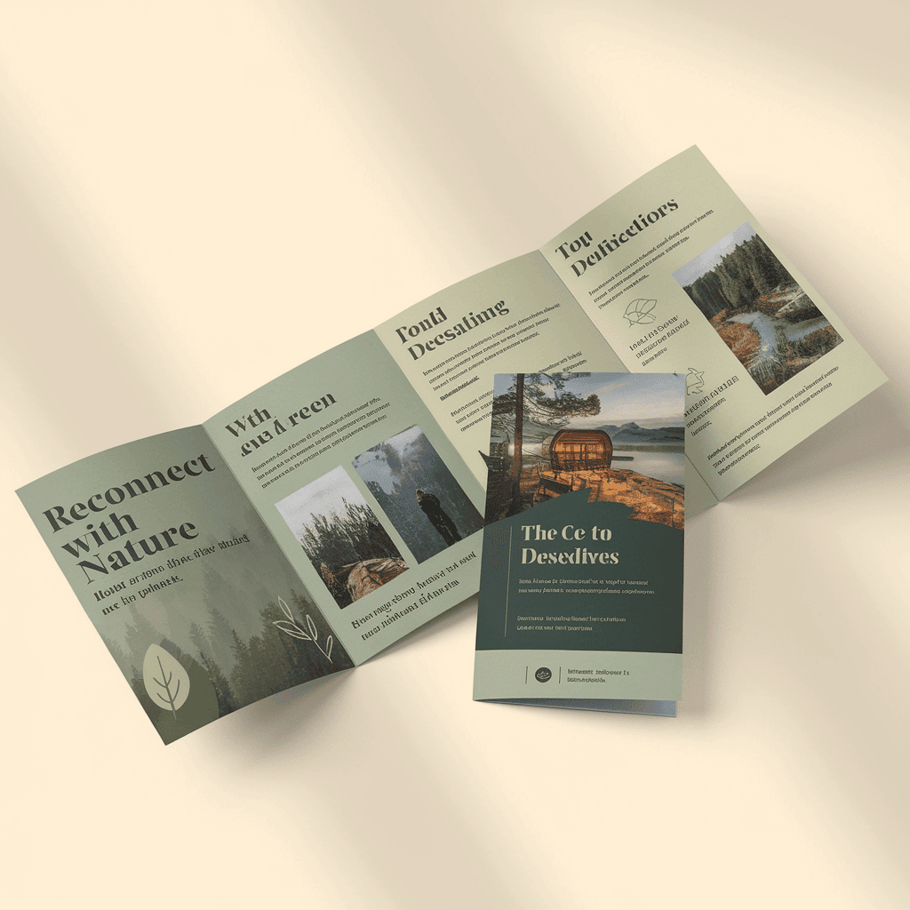 Roll Fold Brochures | 360onlineprint