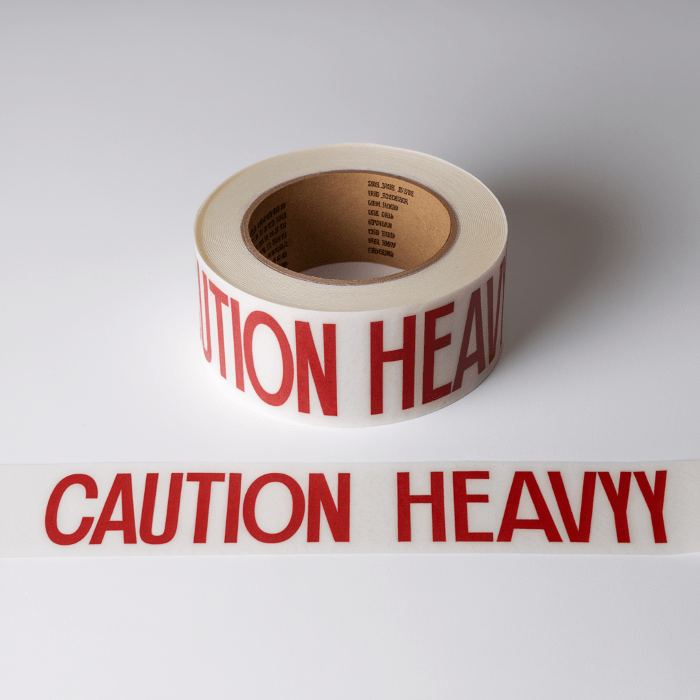 "Caution Heavy" Tape | 360onlineprint