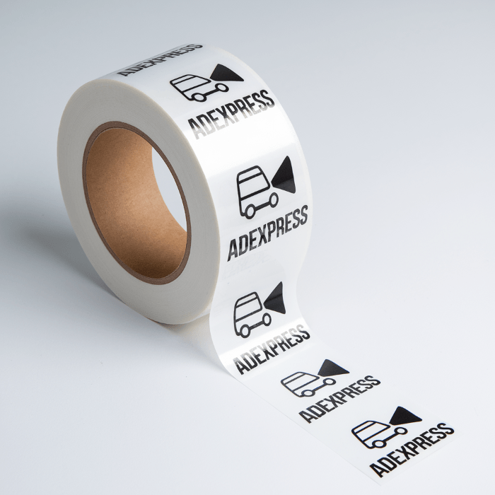 Polypropylene Custom Printed Tape | BIZAY