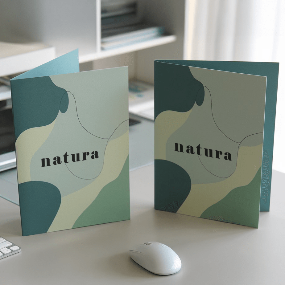 Personalised Half Letter Size Presentation Folders: 250 for $248.93 ...