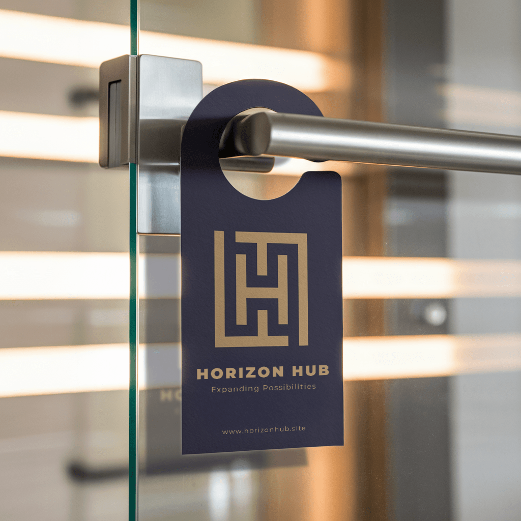 Personalised Double-Sided Door Hangers: 100 for $23.11 | 360onlineprint