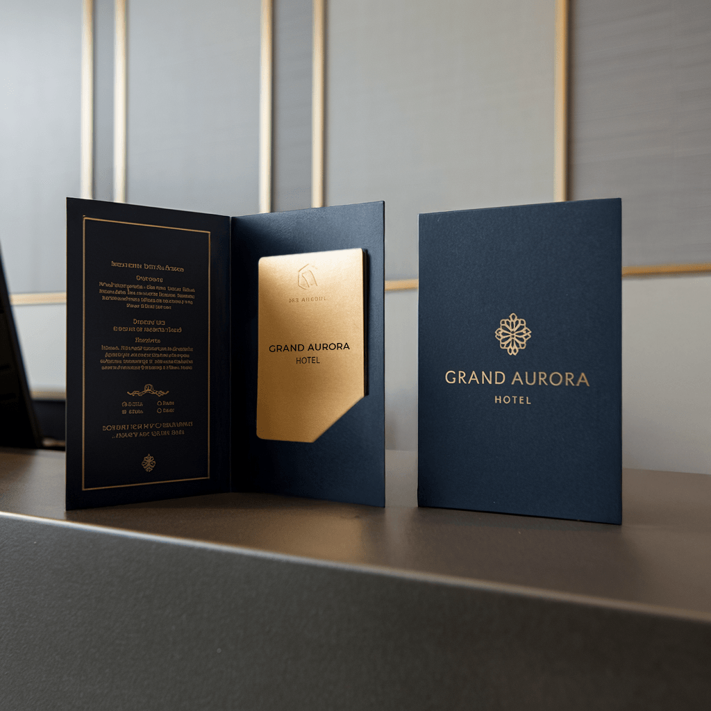 Personalisierte Hotel Key Card Holders: 500 für 61,27 € | BIZAY