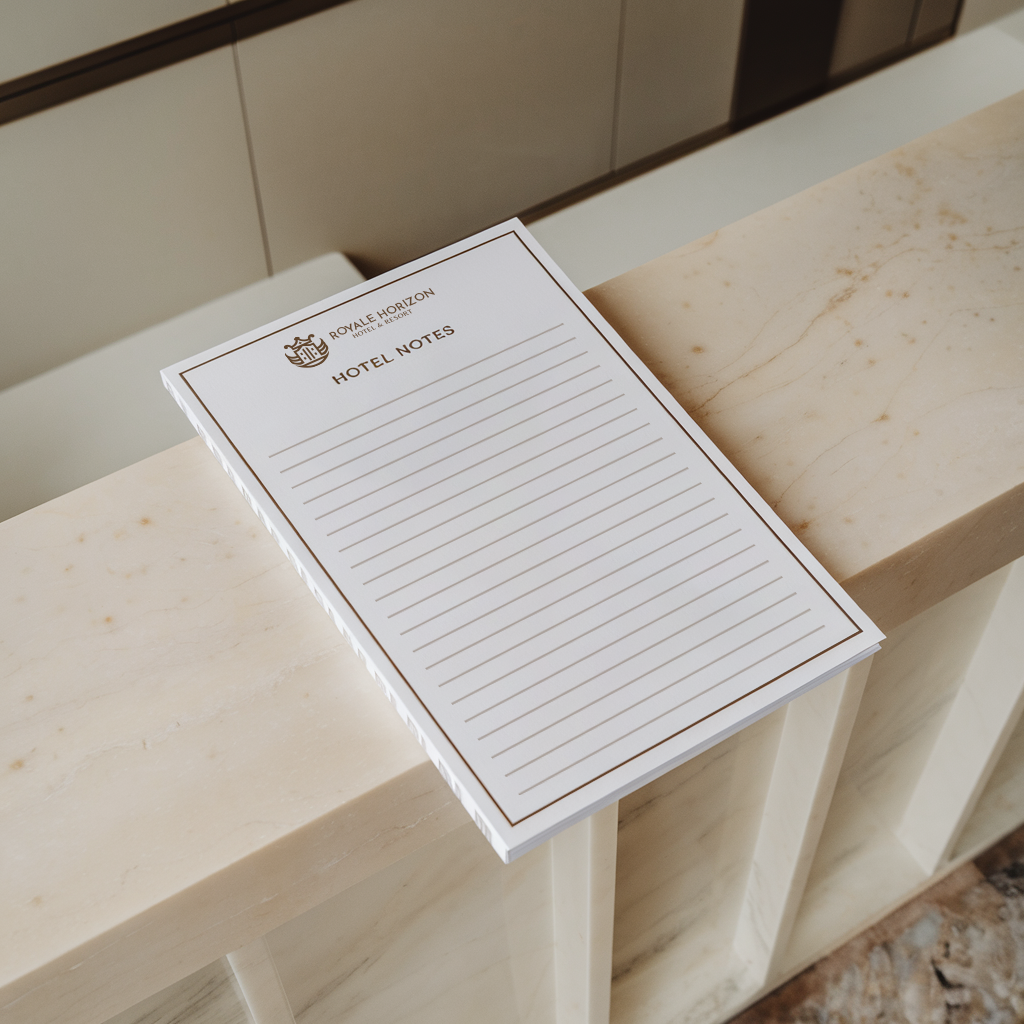 Personalised Hotel Desk Pads: 100 for $39.73 | 360onlineprint