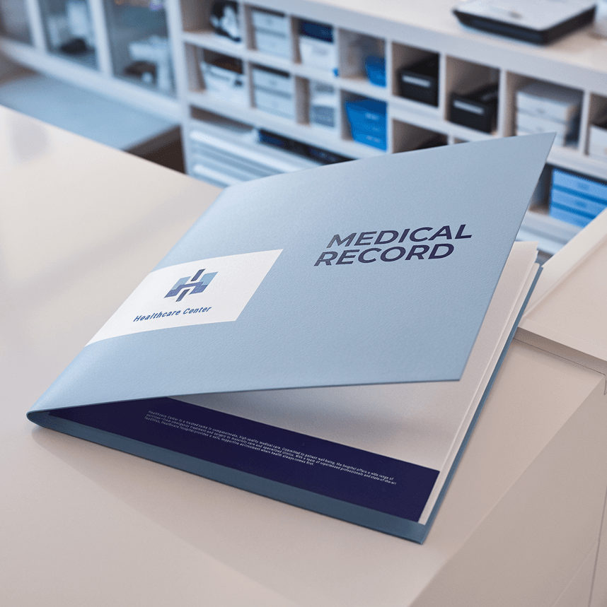 Personalised Medical Folders: 250 for $127.99 | 360onlineprint