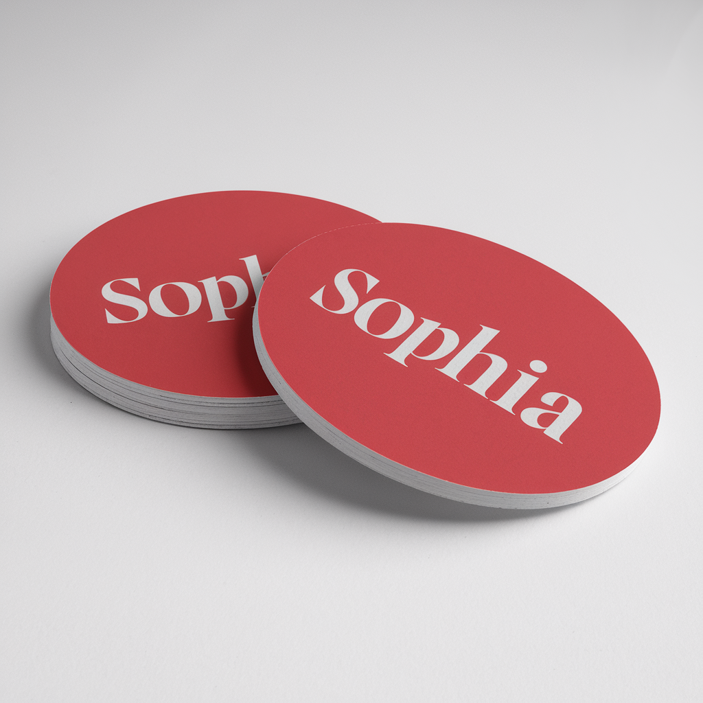 Personalised Name Coaster: 250 for $28.38 | 360onlineprint