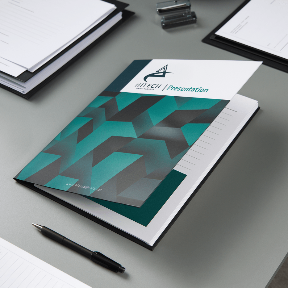 Personalised Presentation Folders with Logo: 250 for $137.67 ...
