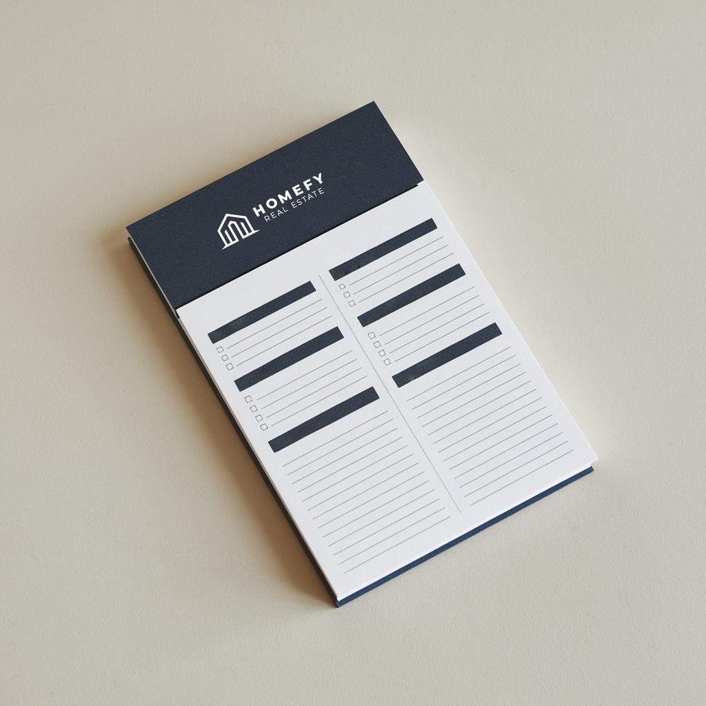 Personalised Real Estate Notepads: 100 for $39.73 | 360onlineprint