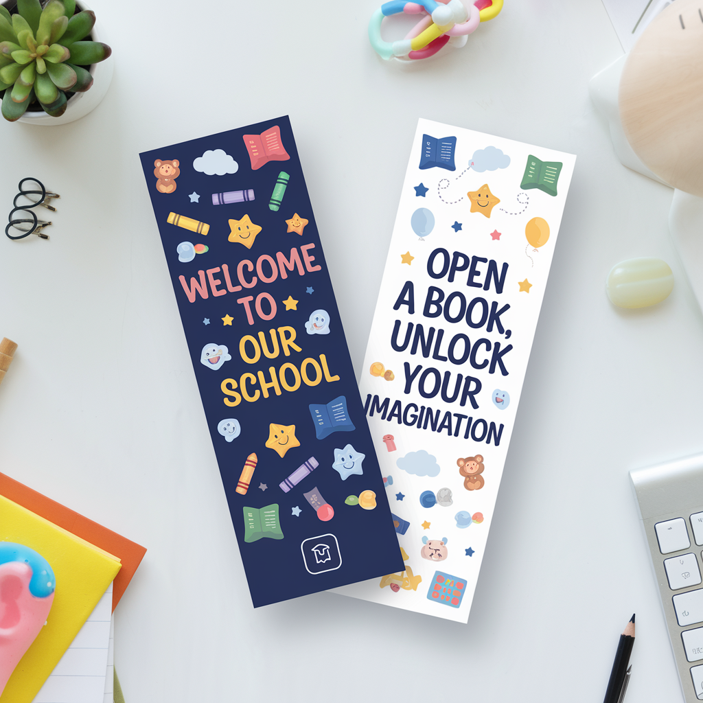 Personalised School Bookmarks: 100 for $13.75 | 360onlineprint