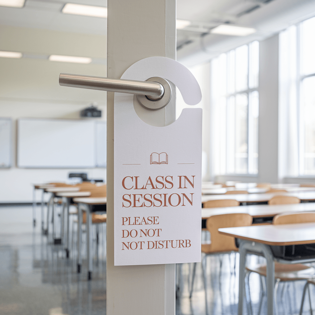 Personalised Door Hangers for Classroom Doors: 100 for $23.11 ...