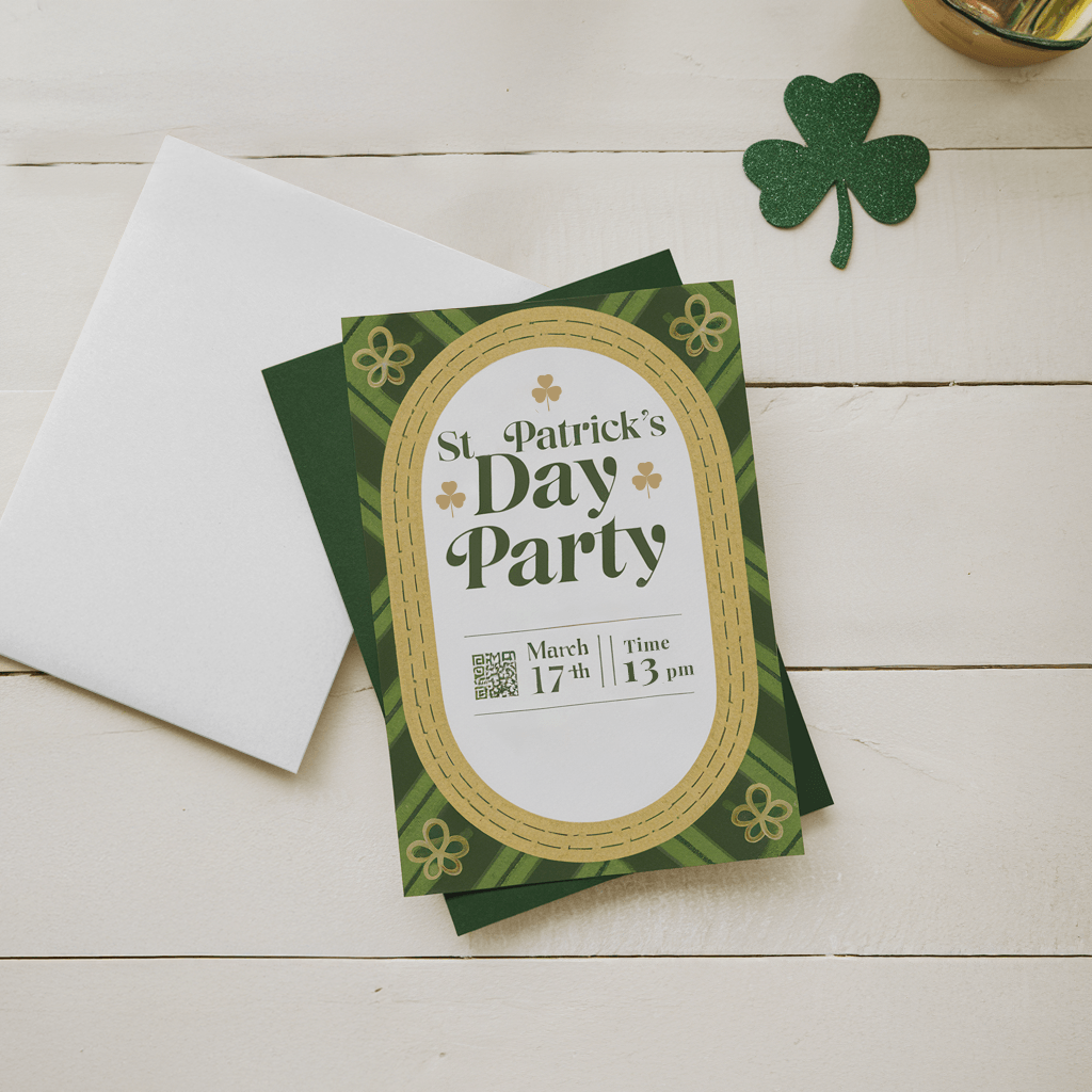 Personalised St Patrick's Day Party Invitations: 100 for $16.16 ...