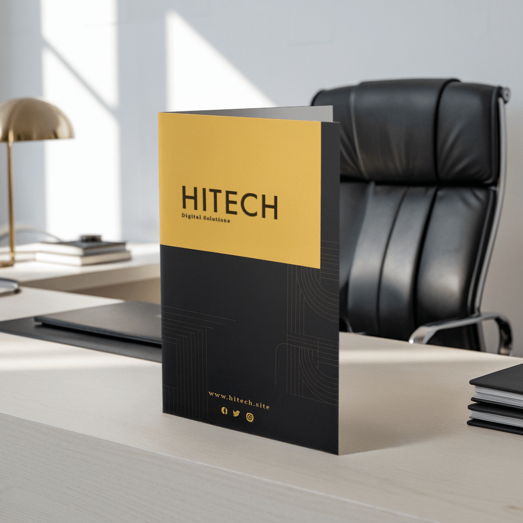 Dossiers de Présentation Simples personnalisées : 250 pour 91,37 € | BIZAY