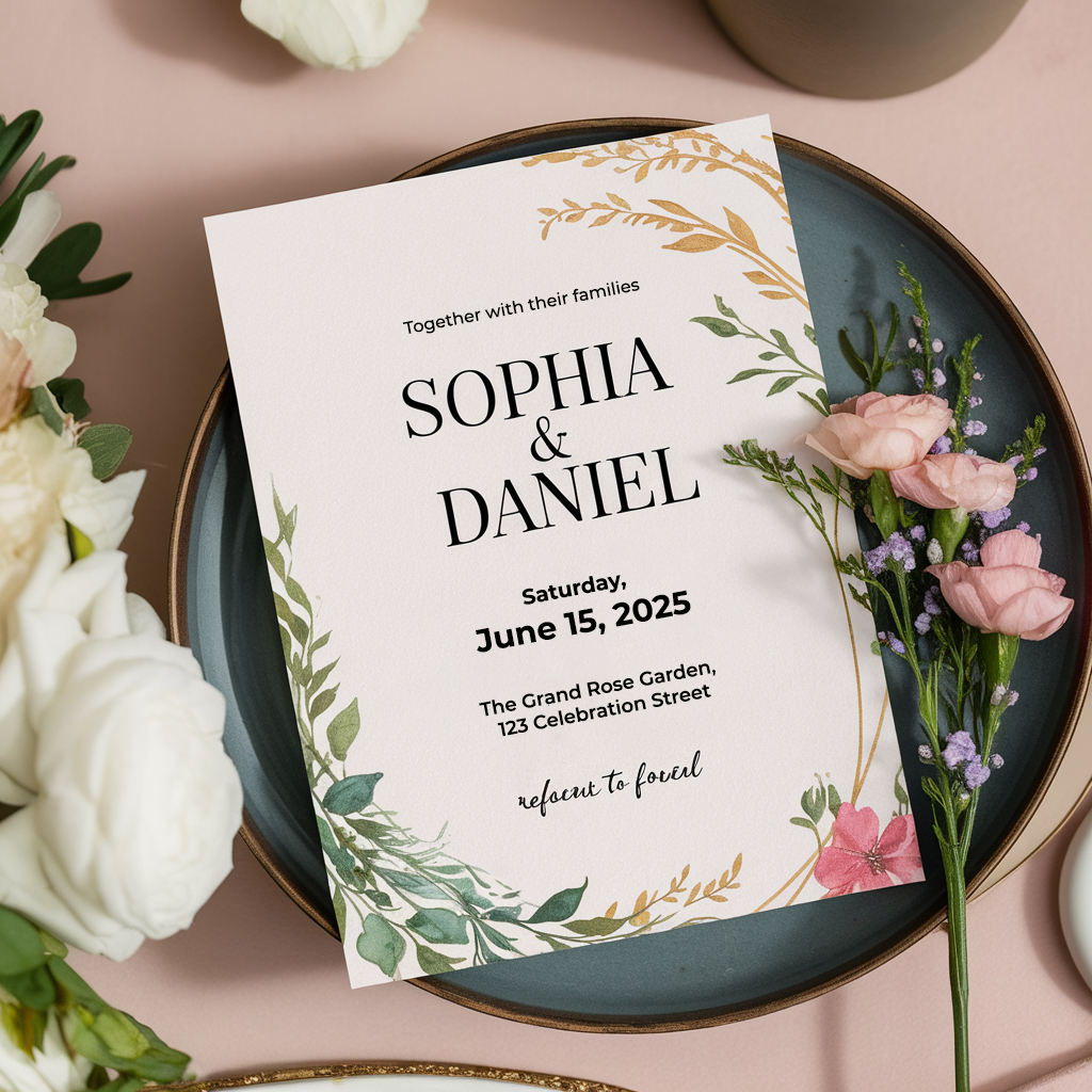 Personalised Wedding Invitations: 100 for $21.16 | 360onlineprint