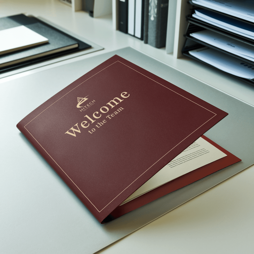 Personalised Welcome Folders: 250 for $127.99 | 360onlineprint
