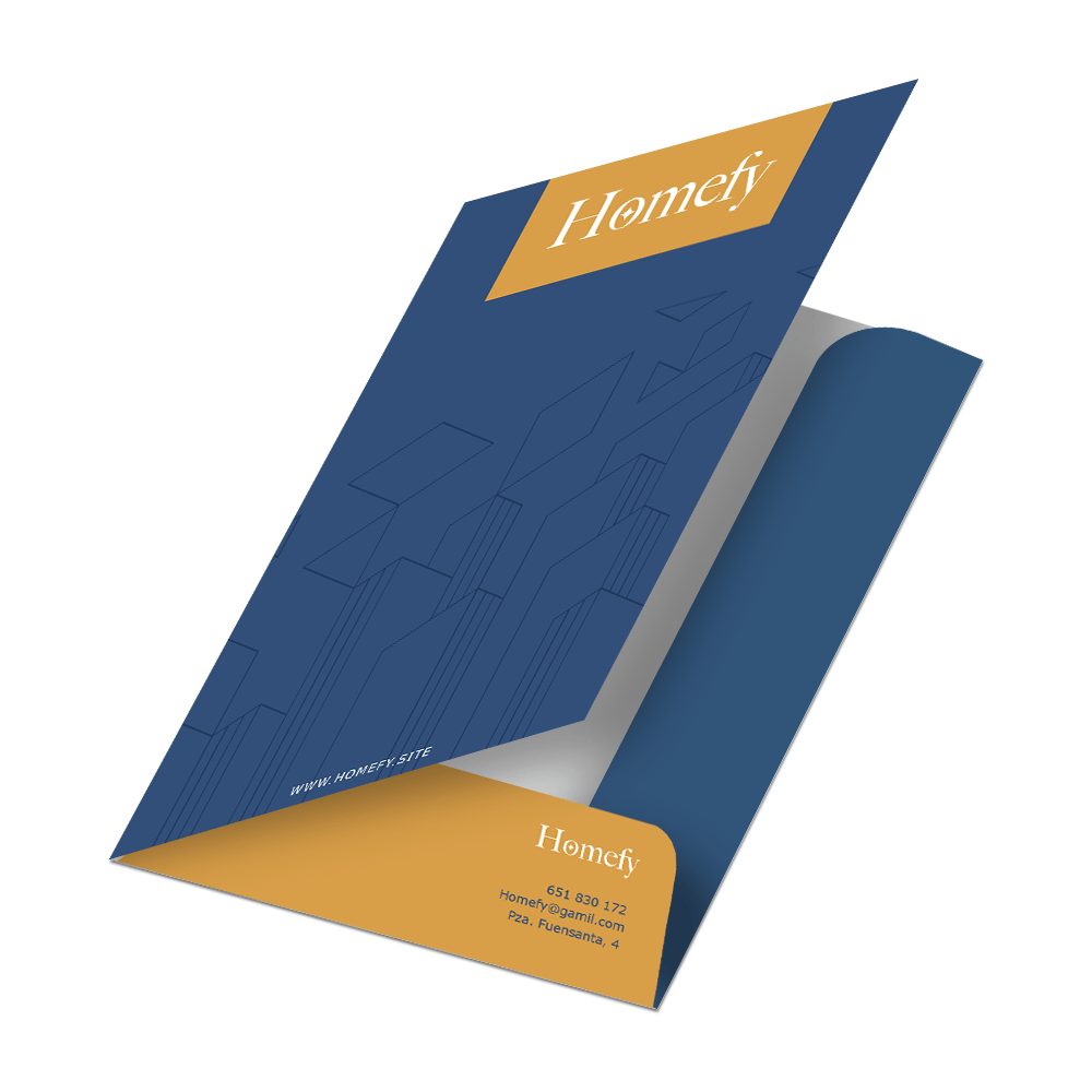 Personalised Folders: 250 for 1.336,69 kr | BIZAY