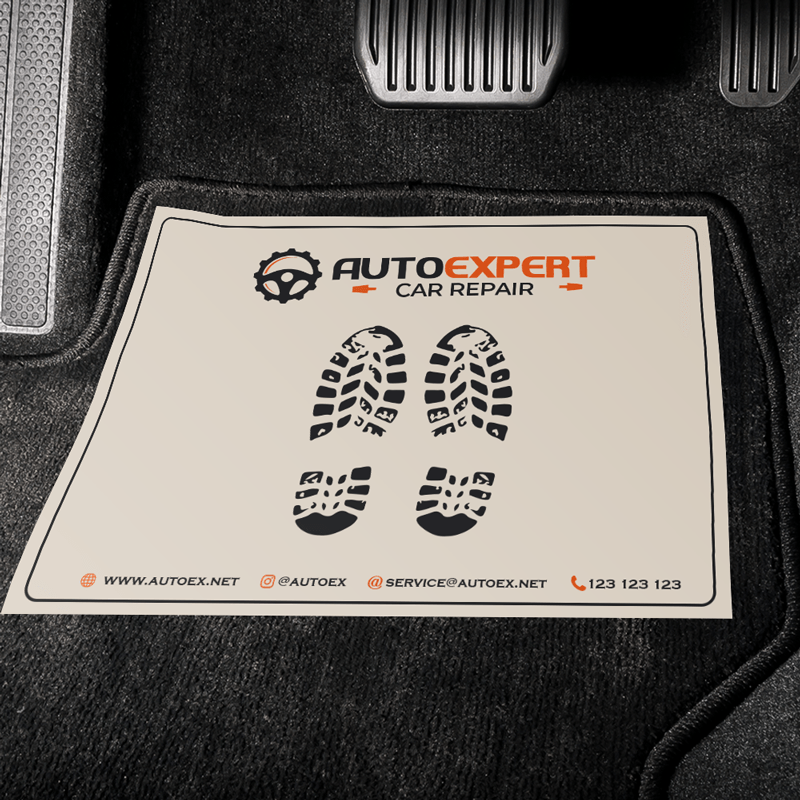Paper Car Mat Printing | Lowest Prices Guaranteed | 360onlineprint