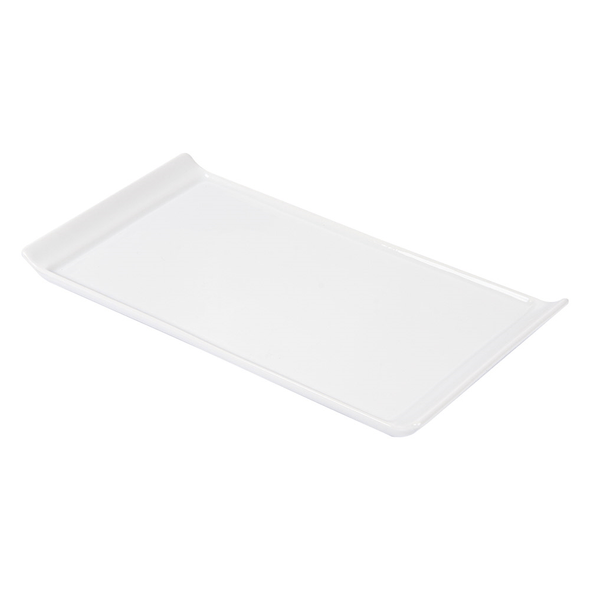 White Rectangular Porcelain Plates: 12 for € 162,91 | BIZAY