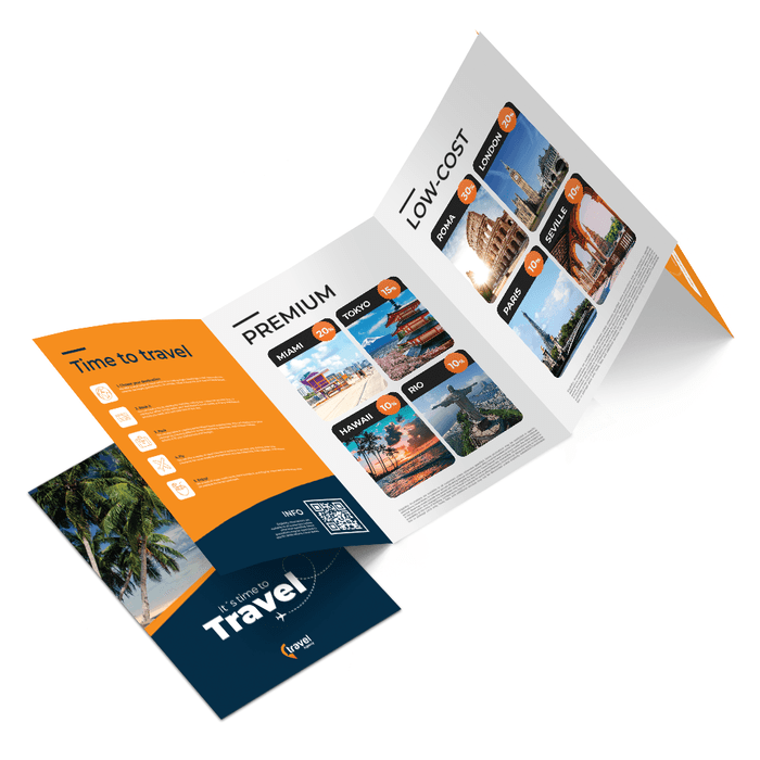 Double Gate Fold Leaflets | BIZAY