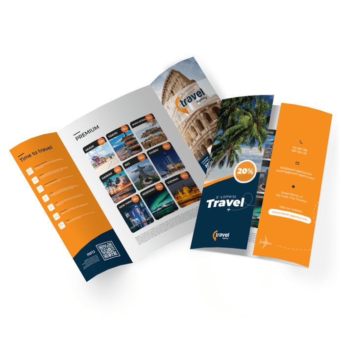 French Fold Leaflets | BIZAY