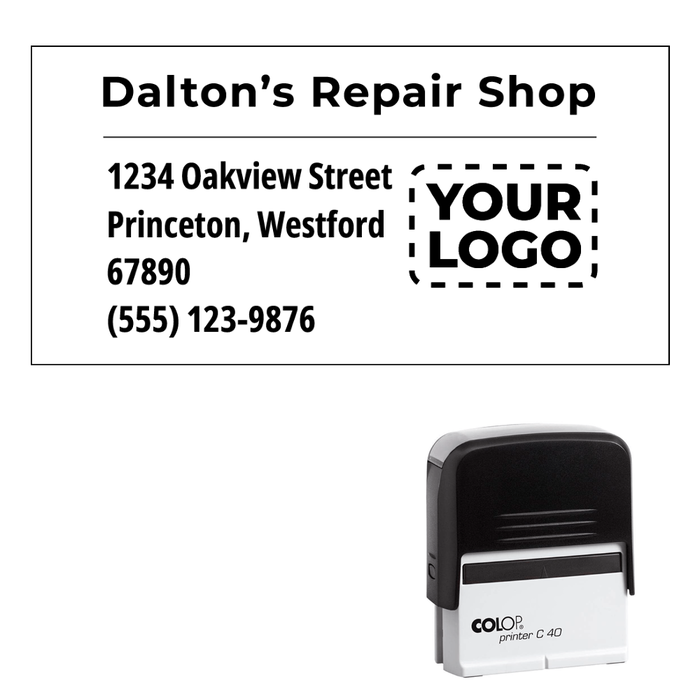 Business Address Stamps Printing | Lowest Prices Guaranteed | BIZAY