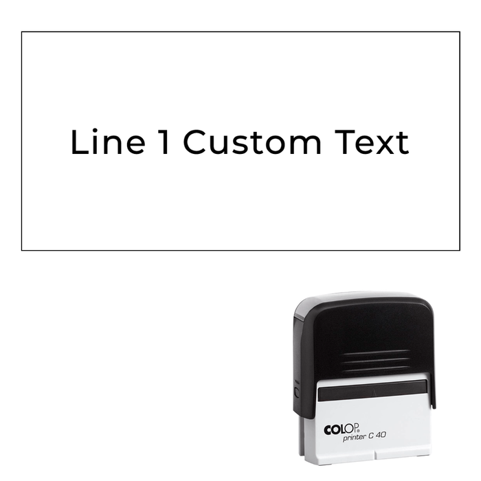 Line Stamps Printing | Lowest Prices Guaranteed | BIZAY