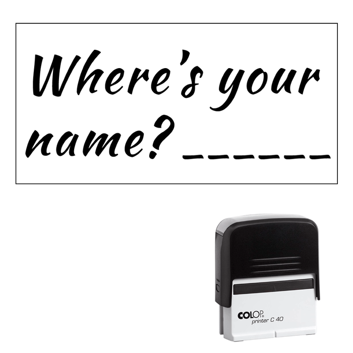 Name Missing Stamps Printing | Lowest Prices Guaranteed | BIZAY