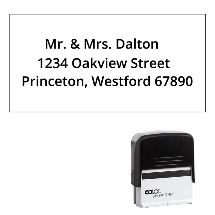 Return Address Stamps Printing | Lowest Prices Guaranteed | BIZAY