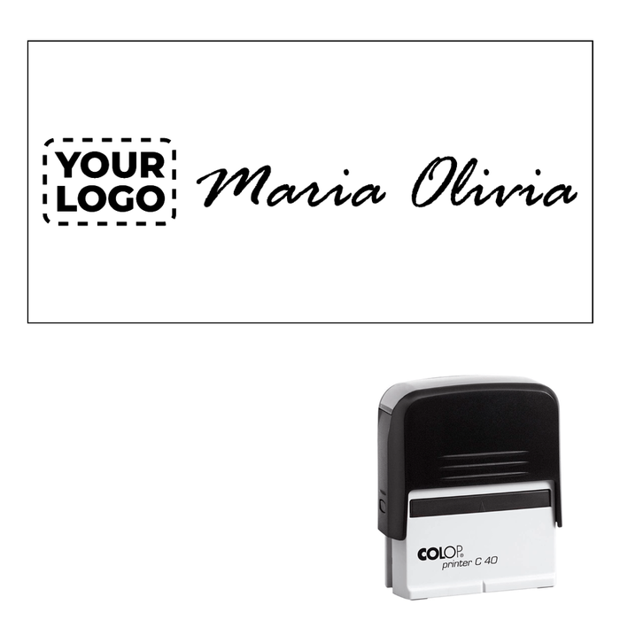 Sellos de Firma con Logotipo | Online Impresion | 360imprimir