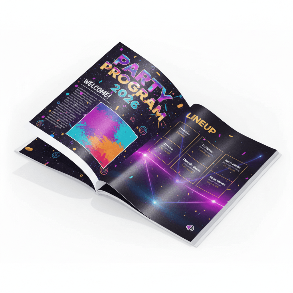 Party Program | 360onlineprint