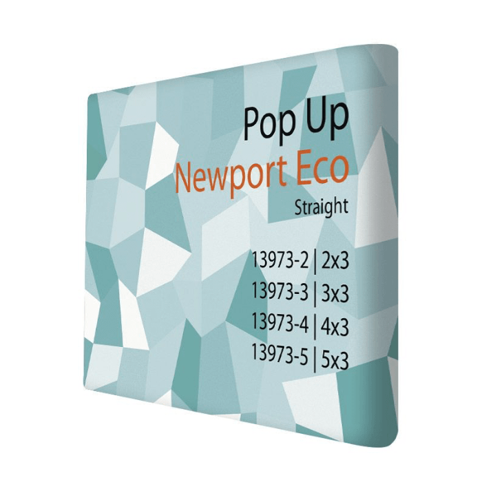 Newport Eco Straight Magnetic Pop-Up | 360onlineprint