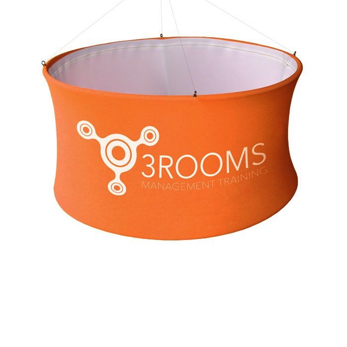 Circular Ceiling Display S | 360onlineprint