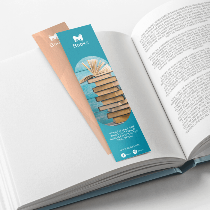 100 Bookmarks: $29.08 | Cheap Bookmarks Printing | BIZAY