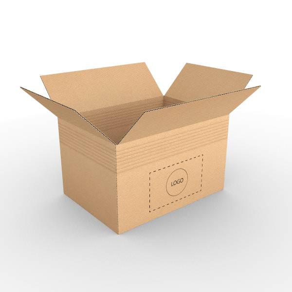 Double Wall Adjustable Cardboard Boxes with Crash Lock Base | BIZAY