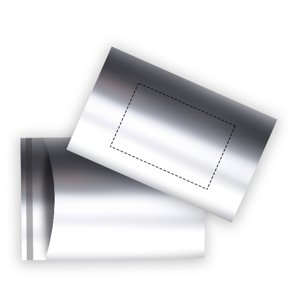 Polypropylene metallic envelope with adhesive closure | 360onlineprint