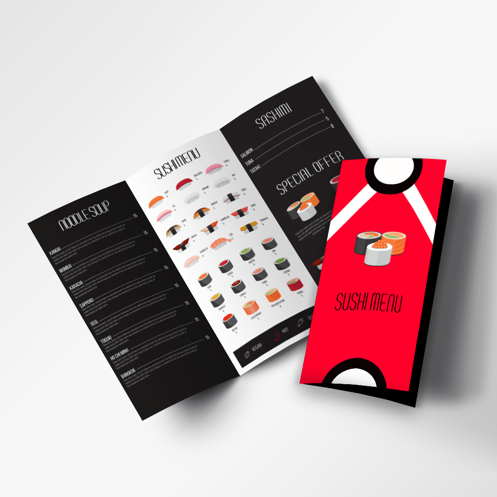 Custom Brochures Tri-fold printing | 2500 for $110.22