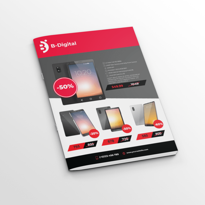 50 Multi-sheet Brochures: $68.11 | 360onlineprint