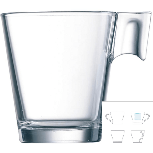 Glass cup - ARCOROC™ - Aroma Personalised | Lowest Prices Guaranteed |BIZAY