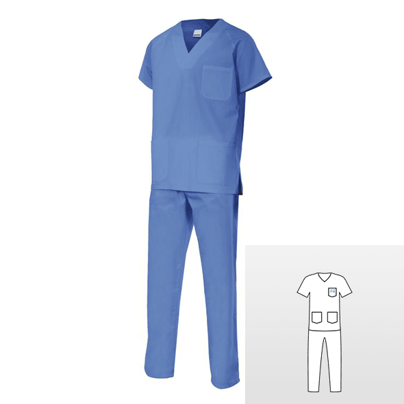 Hospital Pants and Tunic Set Printing | Lowest Prices Guaranteed ...