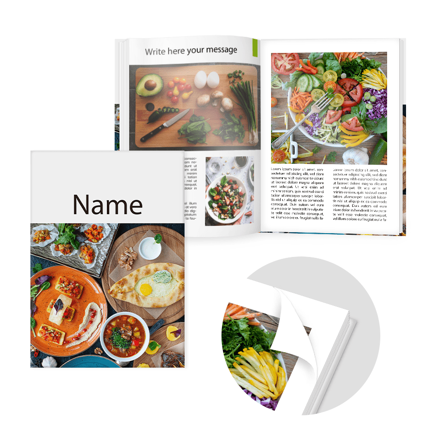 Binding with Glued Cover | Print Books, Booklets and Catalogs | Bizay