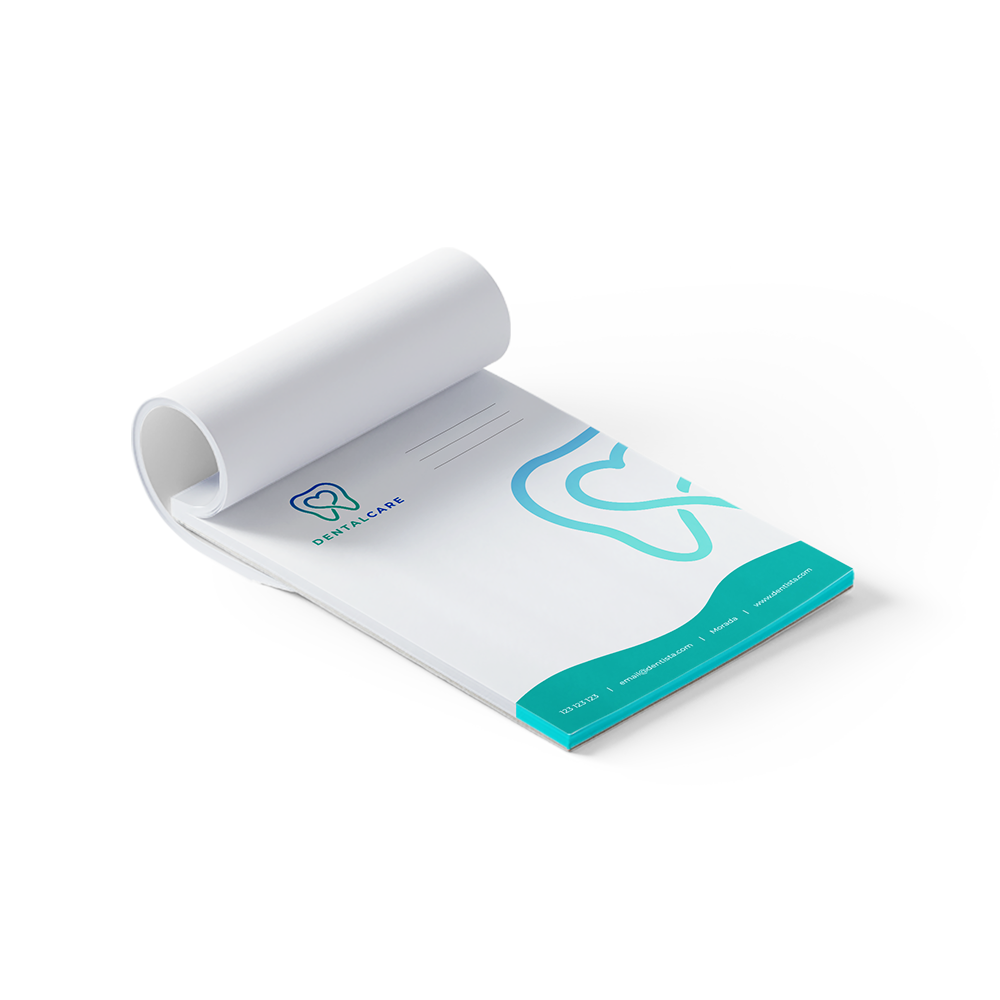 80 Notepads: $48.57 | Cheap Notepads | 360onlineprint