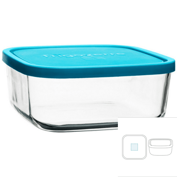 Rectangular glass hermetic box - BORMIOLI ROCCO™ - Frigoverre ...