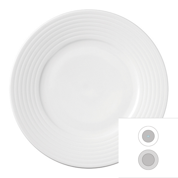 Round flat ceramic plate - Suite Personalised | Lowest Prices ...
